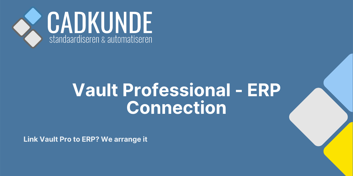 Link Vault Pro to ERP? We arrange it | Cadkunde